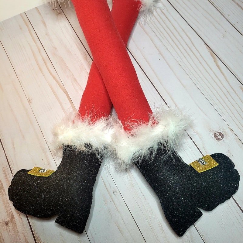 Santa Legs - Etsy