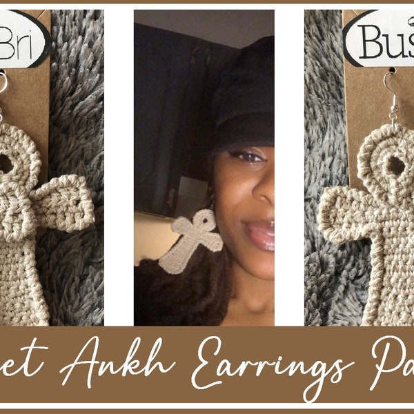 Crocheted Earrings - Etsy