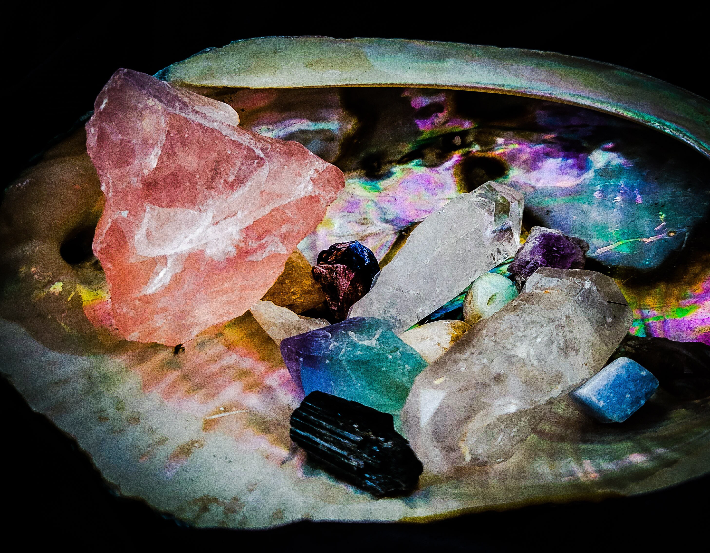 ONE DOLLAR Mystery Box Crystal Lot Pagan Witch Lucky Dip, Healing Grab ...