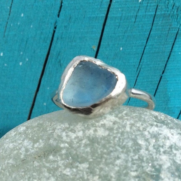 Sea Glass Ring - Etsy