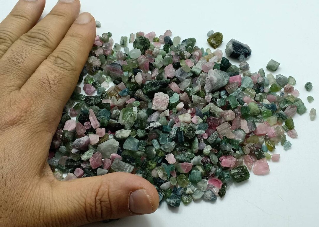 Turmalina multicolor lote 200 gramos - Etsy España