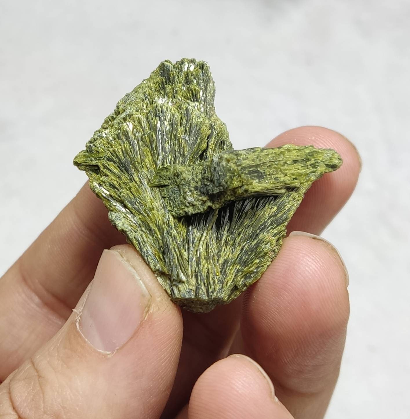 Crystal Specimen of Epidote 29 Grams - Etsy