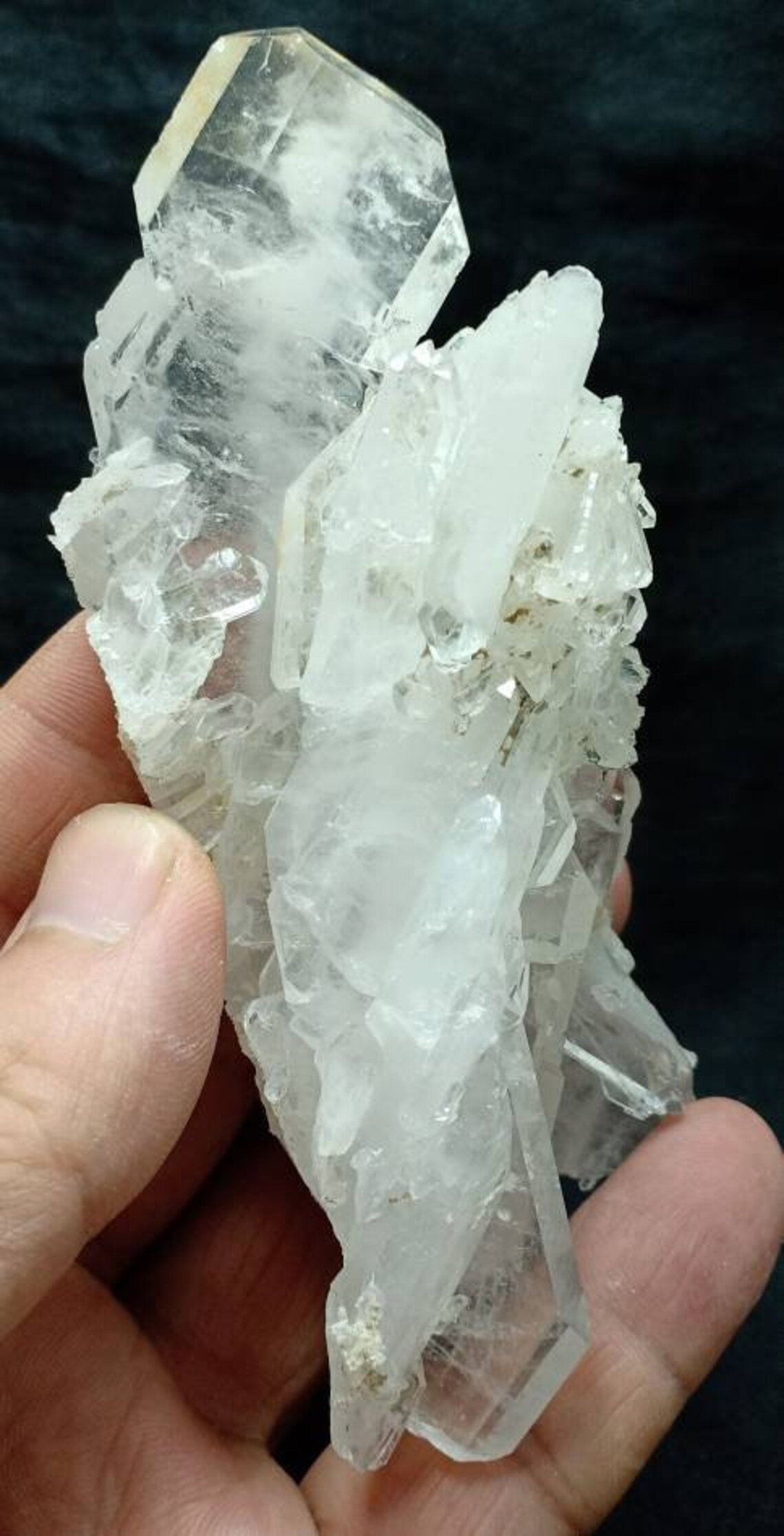 Single Beautiful Faden Quartz Crystals Bunch With Perfect | Etsy