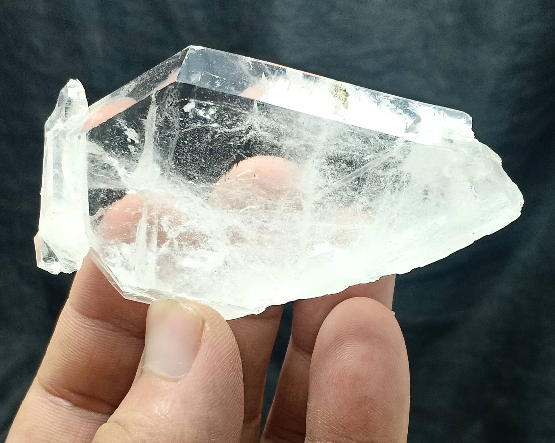 Single Beautiful Tabular Faden Quartz Crystal 82 Grams - Etsy