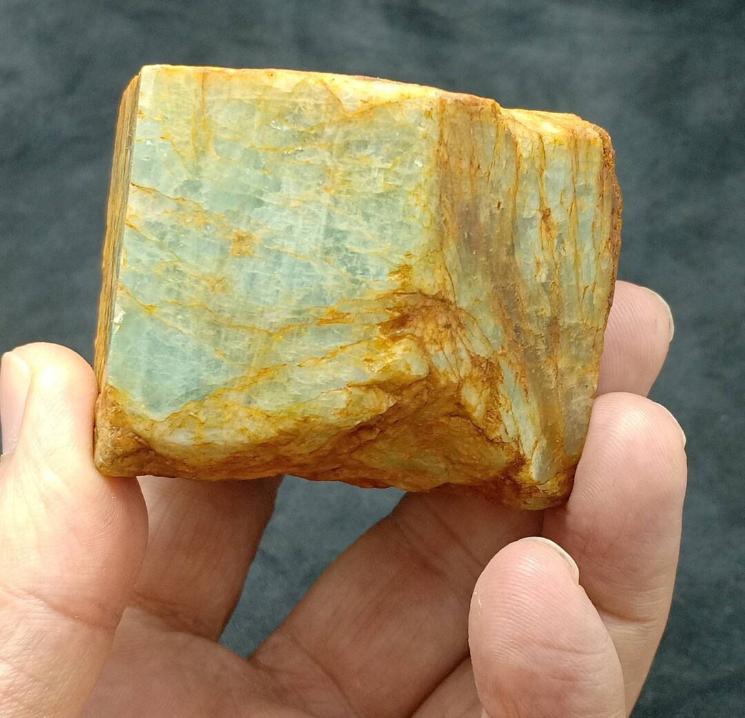 Rocks Gems Minerals Crystals Stones: an Aesthetic Large Opaque Beryl ...