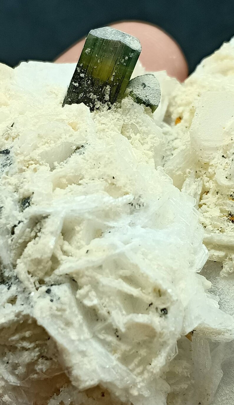 An Amazing Matrix of Multicolor Tourmaline Twin Crystals With - Etsy