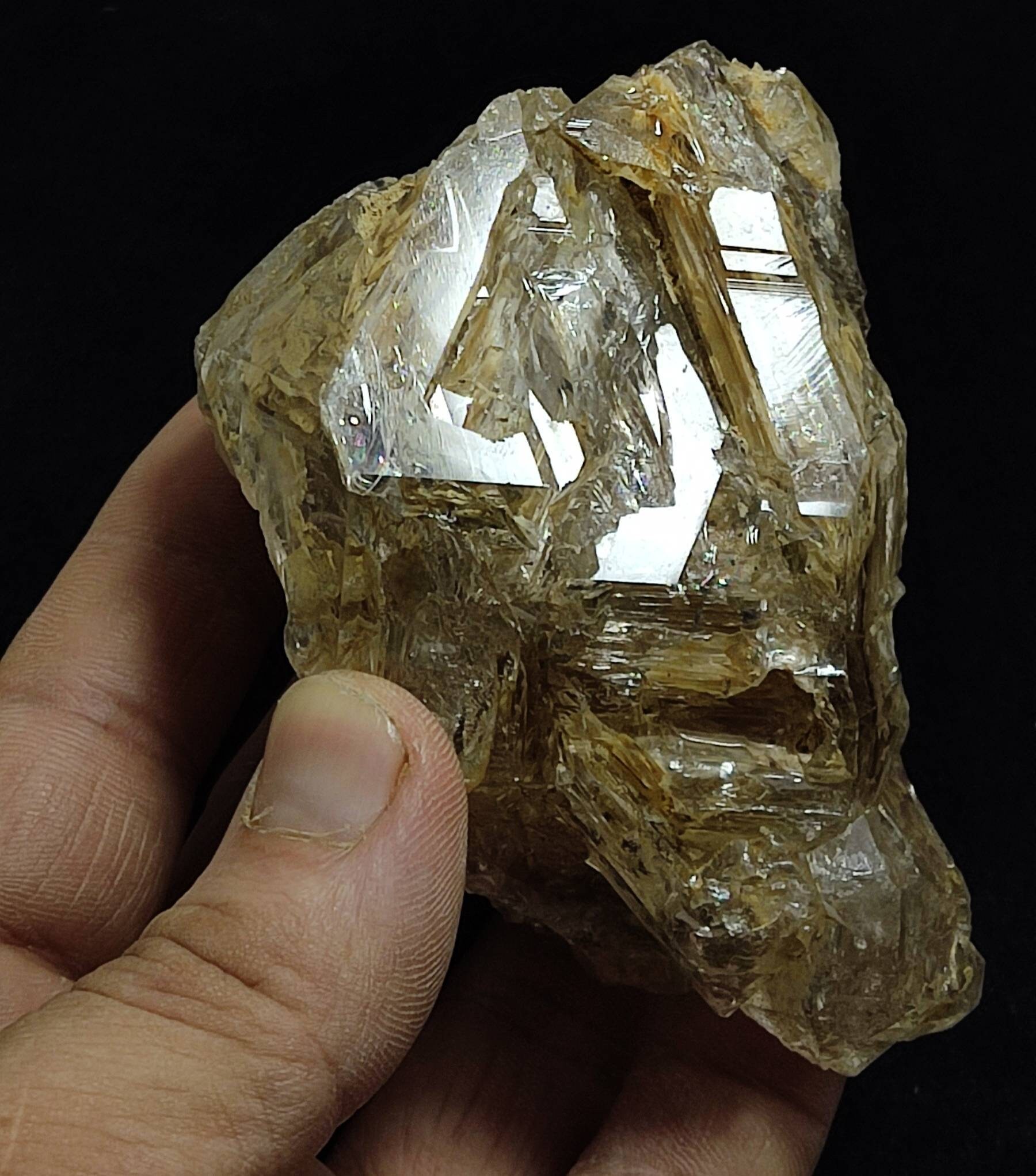 Beautiful large terminated Fenster Skeletal Quartz crystal | Etsy