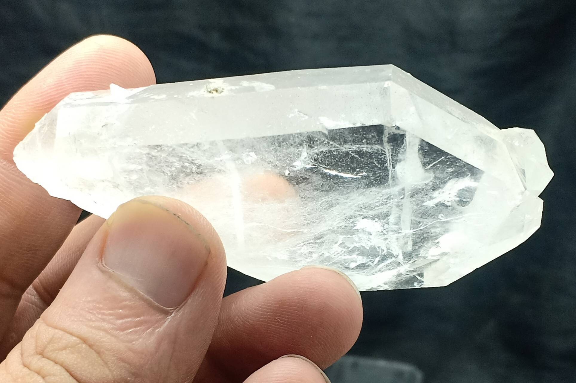 Single Beautiful Tabular Faden Quartz Crystal 82 Grams - Etsy
