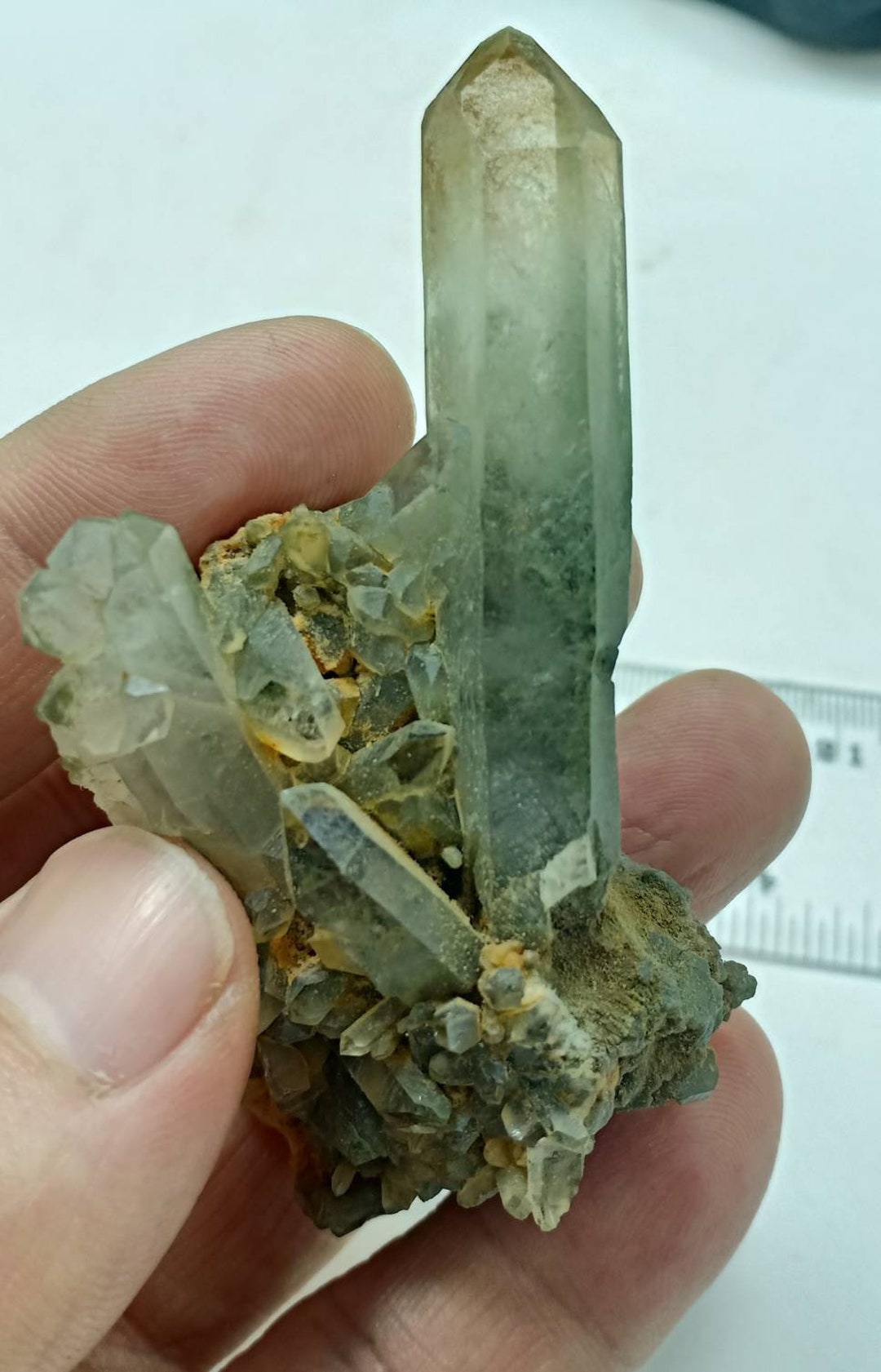 An Aesthetic Natural Crystals Cluster of Beautifully Terminated ...