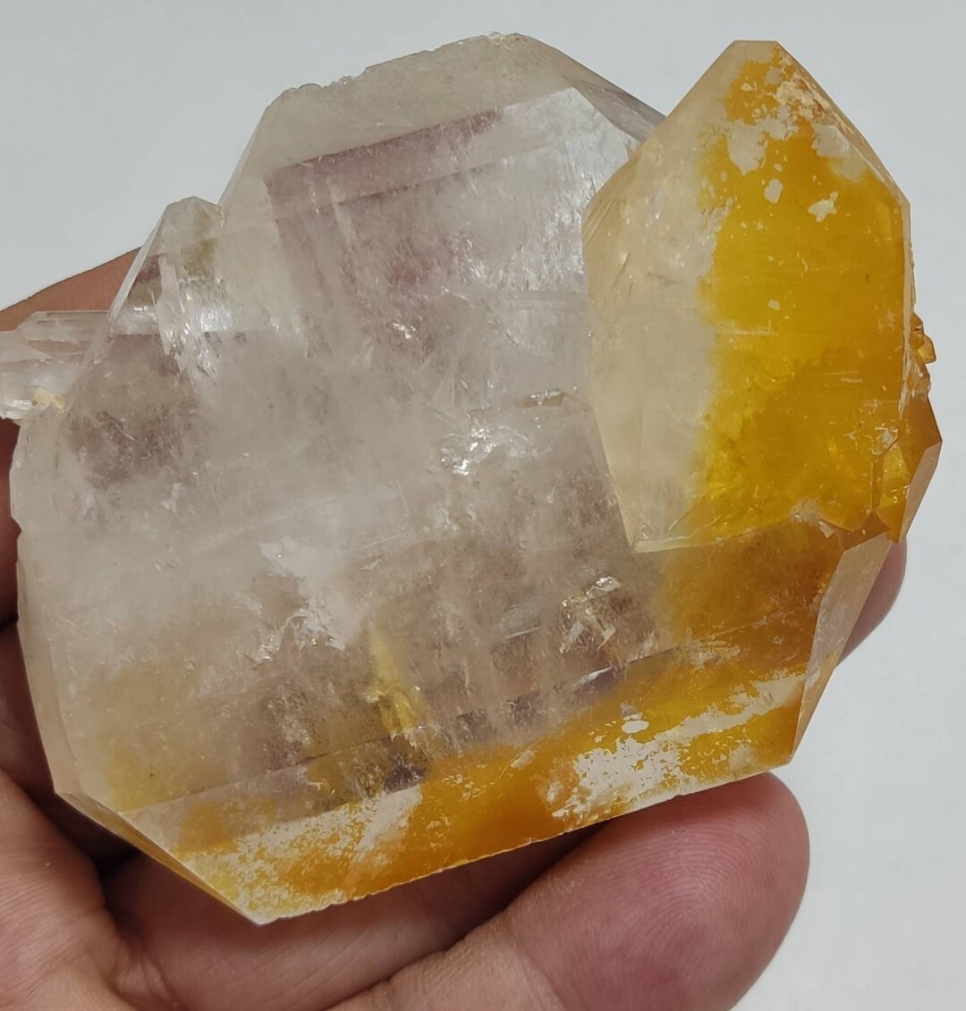 Rocks Gems Minerals Crystals Stones: Tabular Faden Yellow Quartz ...