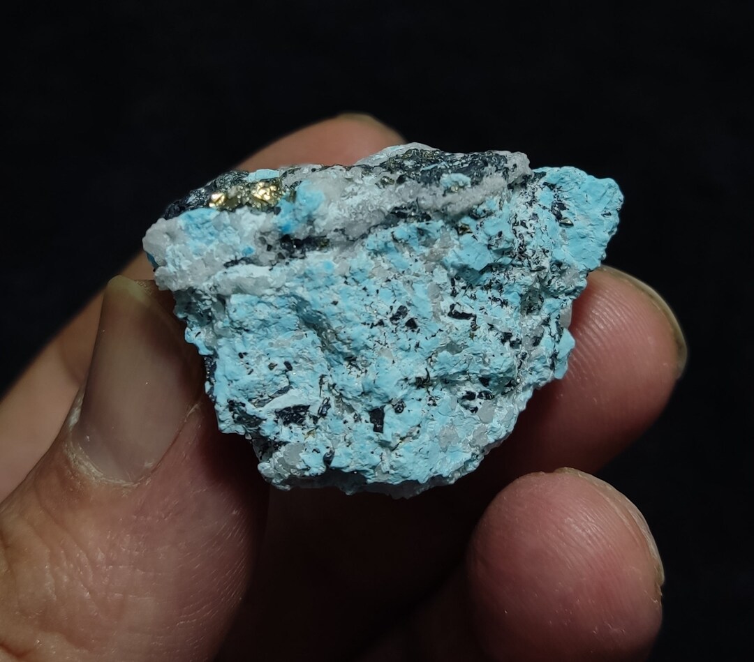 Rocks Gems Minerals Crystals Stones: Rough Turquoise in Matrix With ...