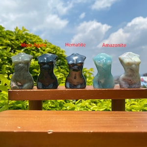 Crystal Goddess Model, Hand Carved Crystal Female Body, Quartz Crystal ...