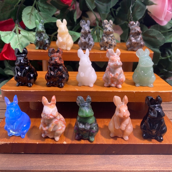 Crystal Rabbit - Etsy