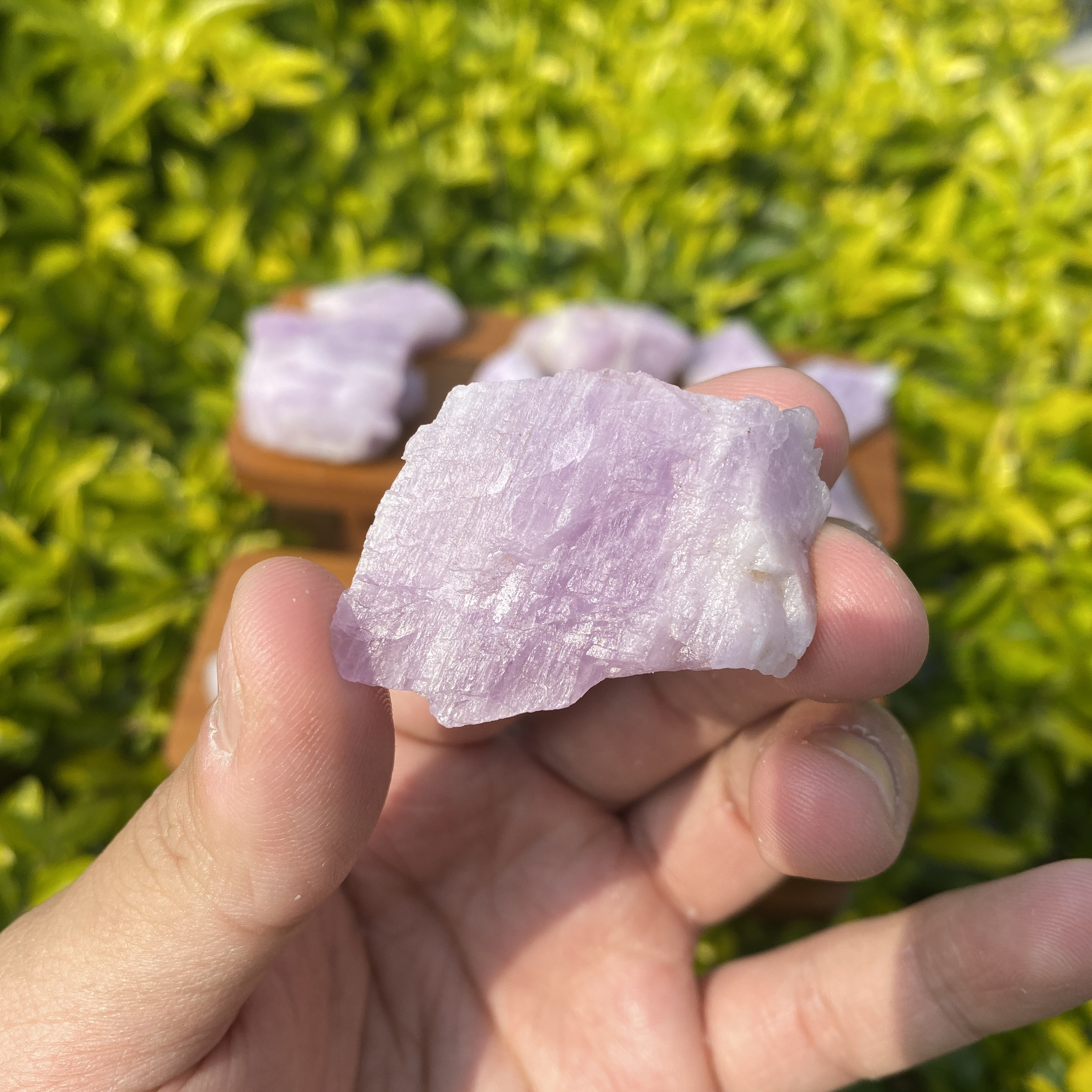 Raw Kunzite Crystal Raw Kunzite Stone Rough Natural Kunzite - Etsy