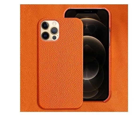 Genuine Leather Case for Apple iPhone 12 iPhone 12 Pro iPhone | Etsy