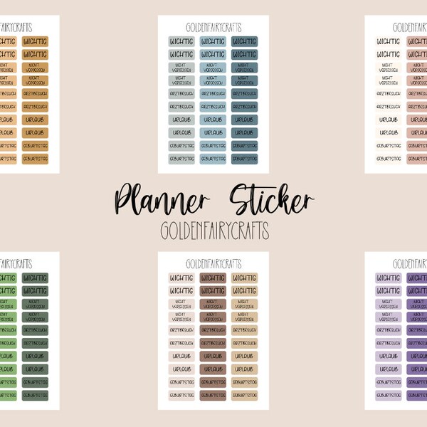 Bullet Journal Stickers - Etsy