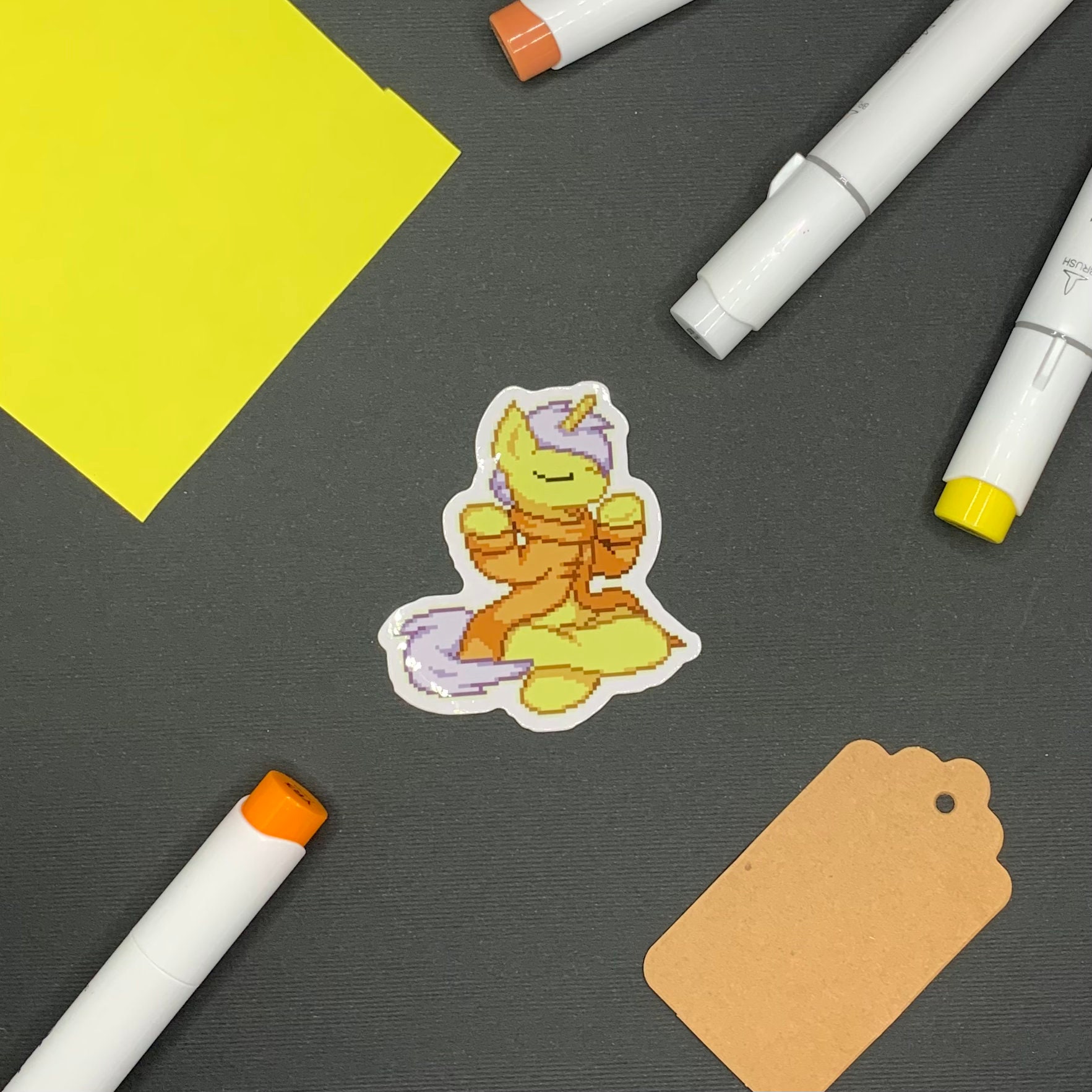 Fantasy Ponies Pixel Art Stickers / Vinyl Stickers 2.5 Inches / Pixel ...