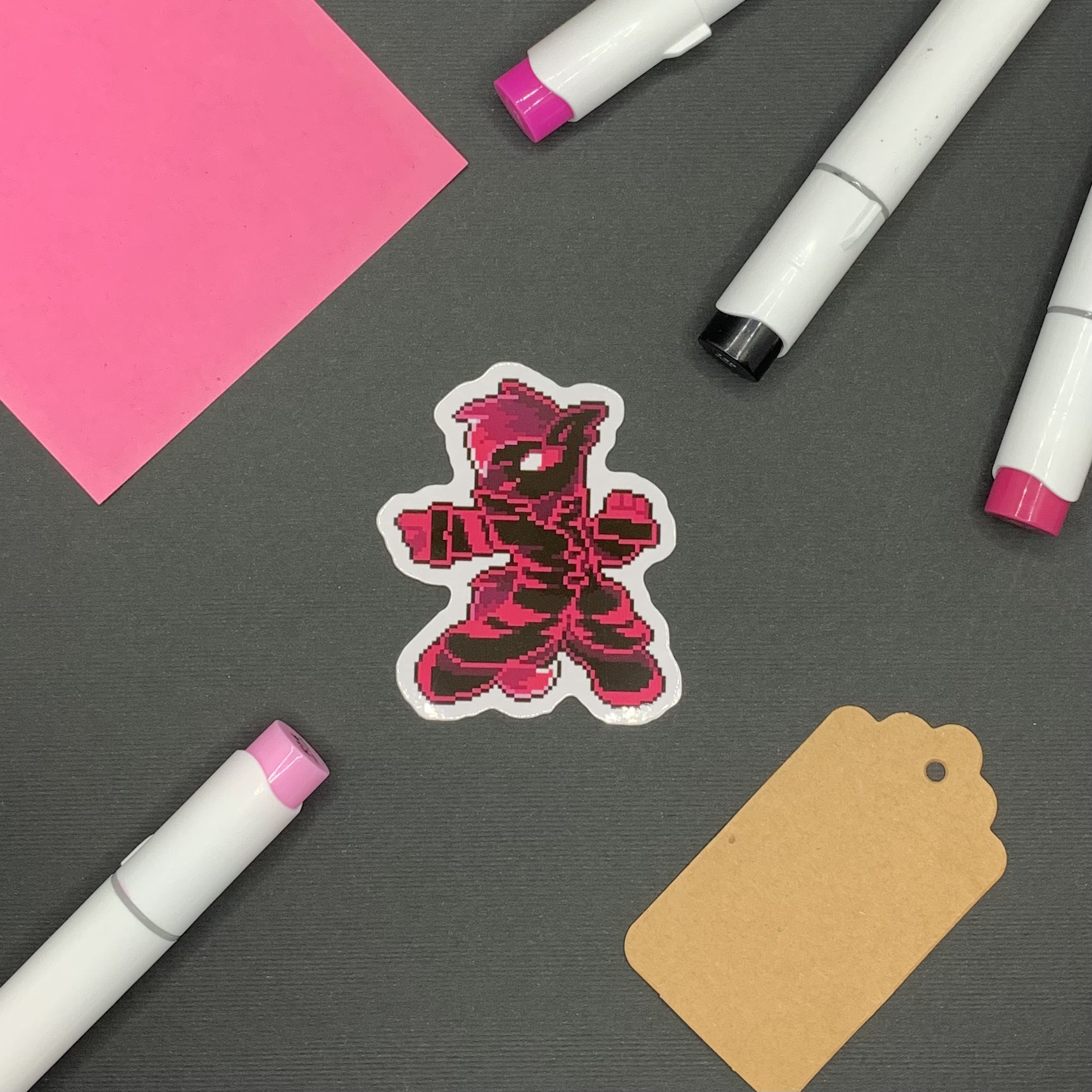 Fantasy Ponies Pixel Art Stickers / Vinyl Stickers 2.5 Inches / Pixel ...