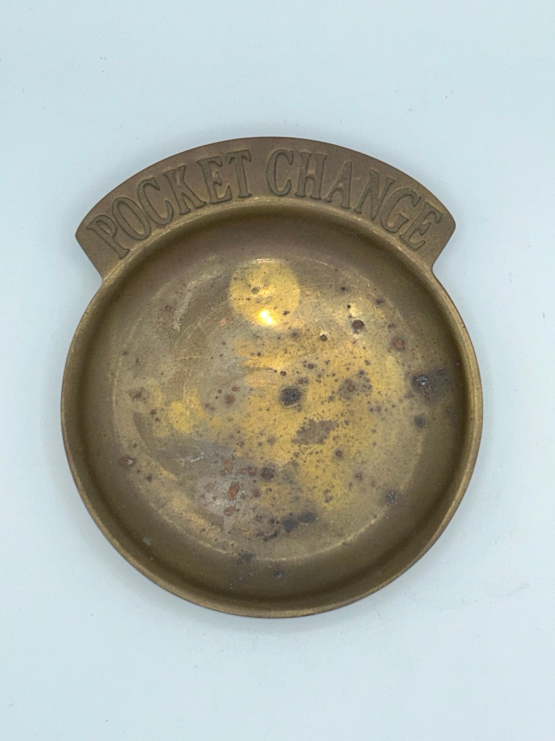 Vintage Brass Pocket Change Holder - Etsy