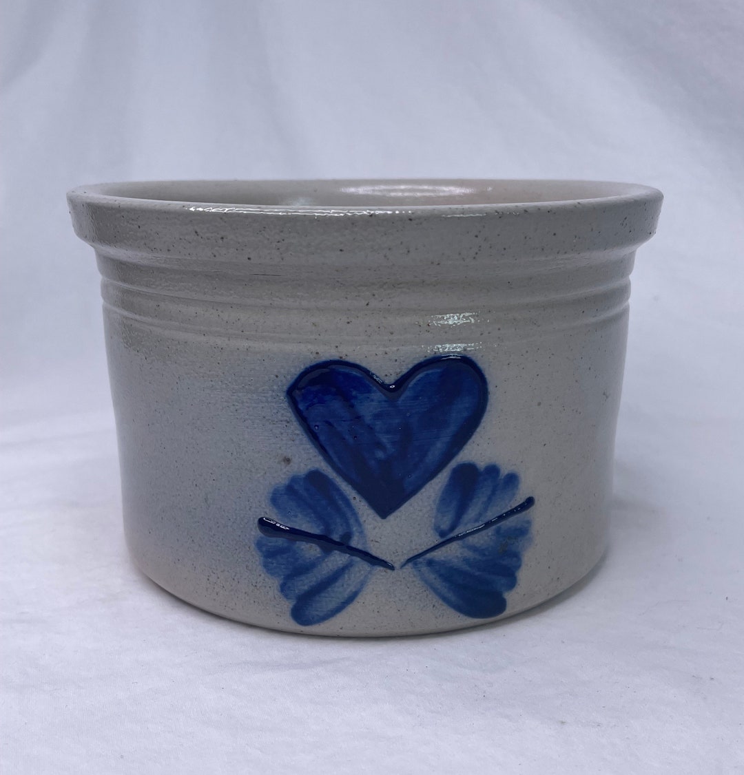 Vintage David Eldreth Pottery Crock Nottingham PA 1989 - Etsy