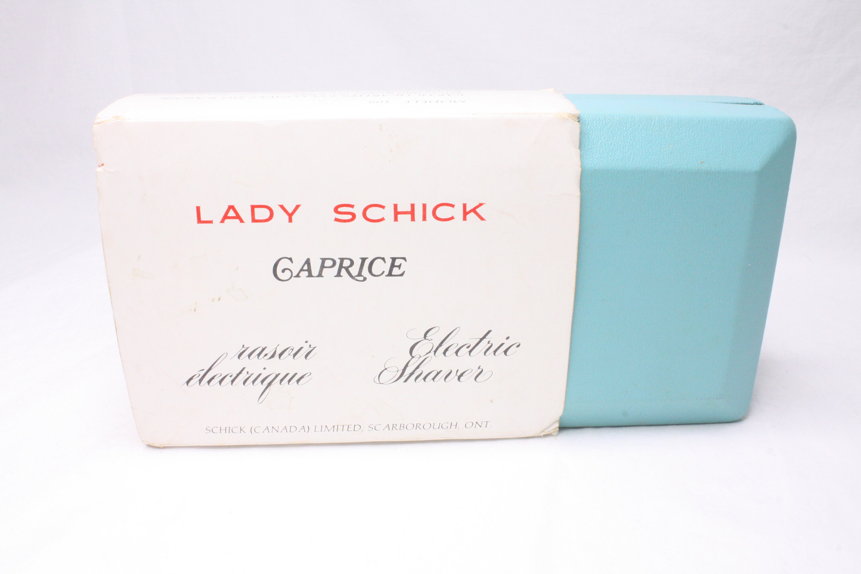 Vintage Lady Schick Caprice Electric Shaver Model 108 - Etsy