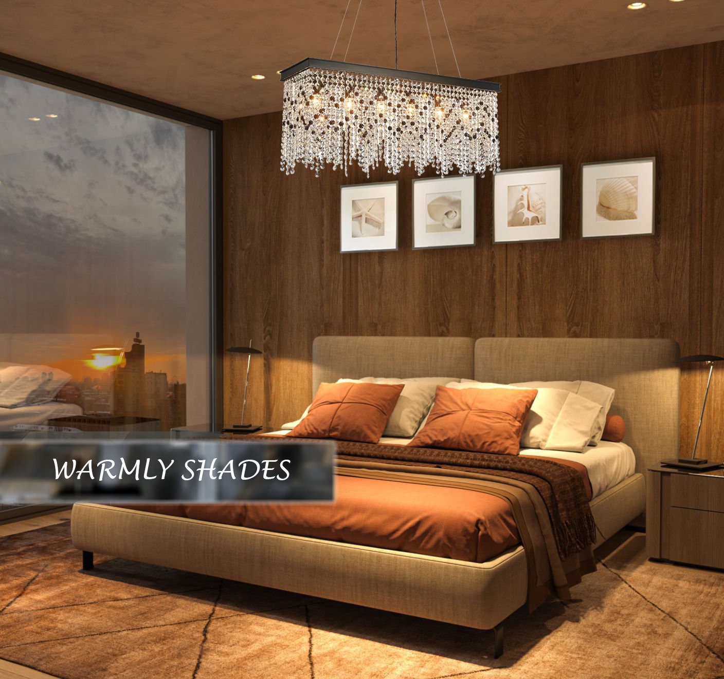 Black Chandelier Lighting Dining Room, Golden Pendant Light for Kitchen ...