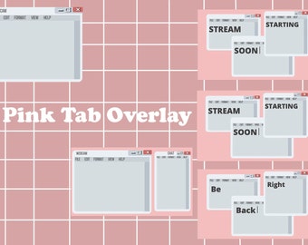 02 Twitch Overlays and 05 Elements / Browser / WEB / Aesthetic / Kawaii ...
