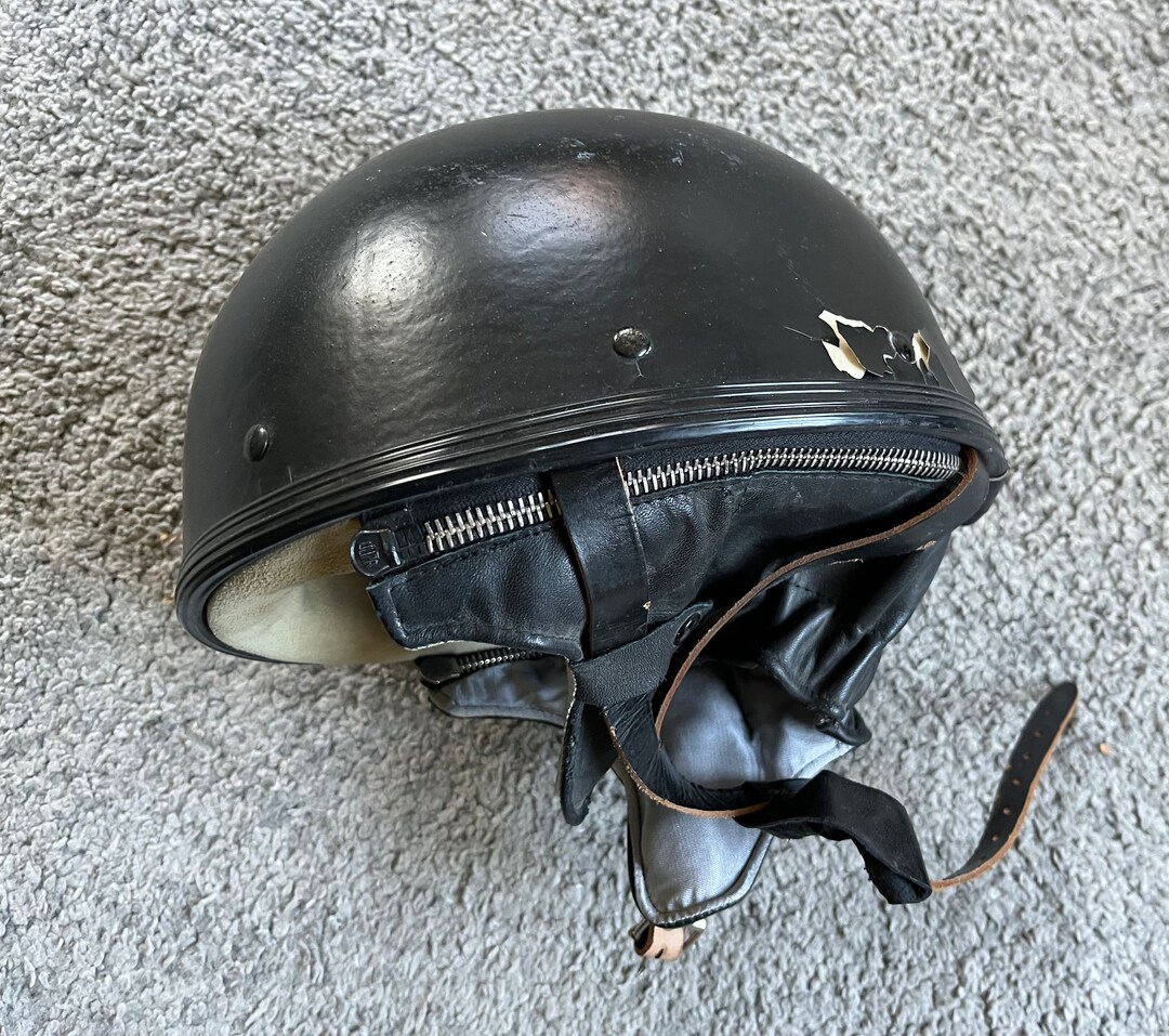 Vintage Motorcycle Helmet From Former East Germany GDR Nationale ...