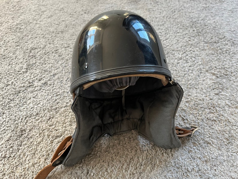 Vintage MC Helmet Motor Cycle Helmet From Former GDR East Germany NVA ...