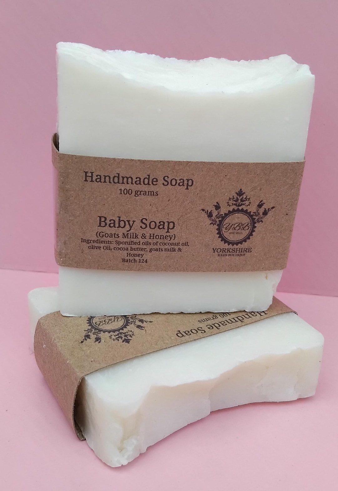 Handmade Goats Milk Baby Soap: Fragrance-free, Natural Oils and Butters ...