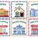 Places in Town Flashcards Places Learning Pdf - Etsy