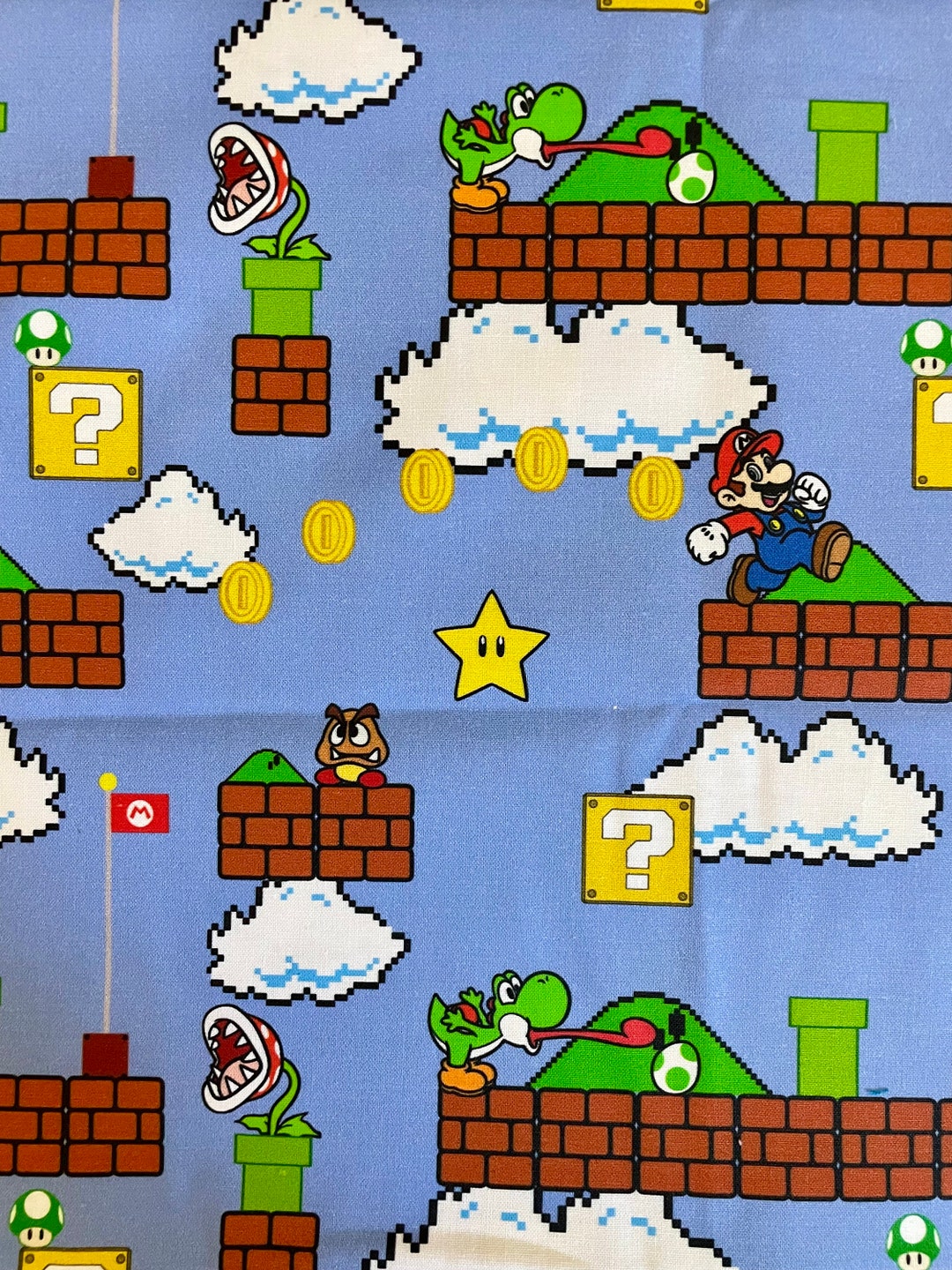 Super Mario, Nintendo, Choose Your Own Style, Bouffant Scrub Cap, Pixie ...