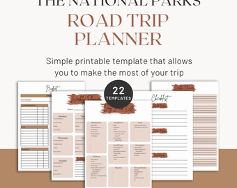 Road Trip Digital Planner - Etsy