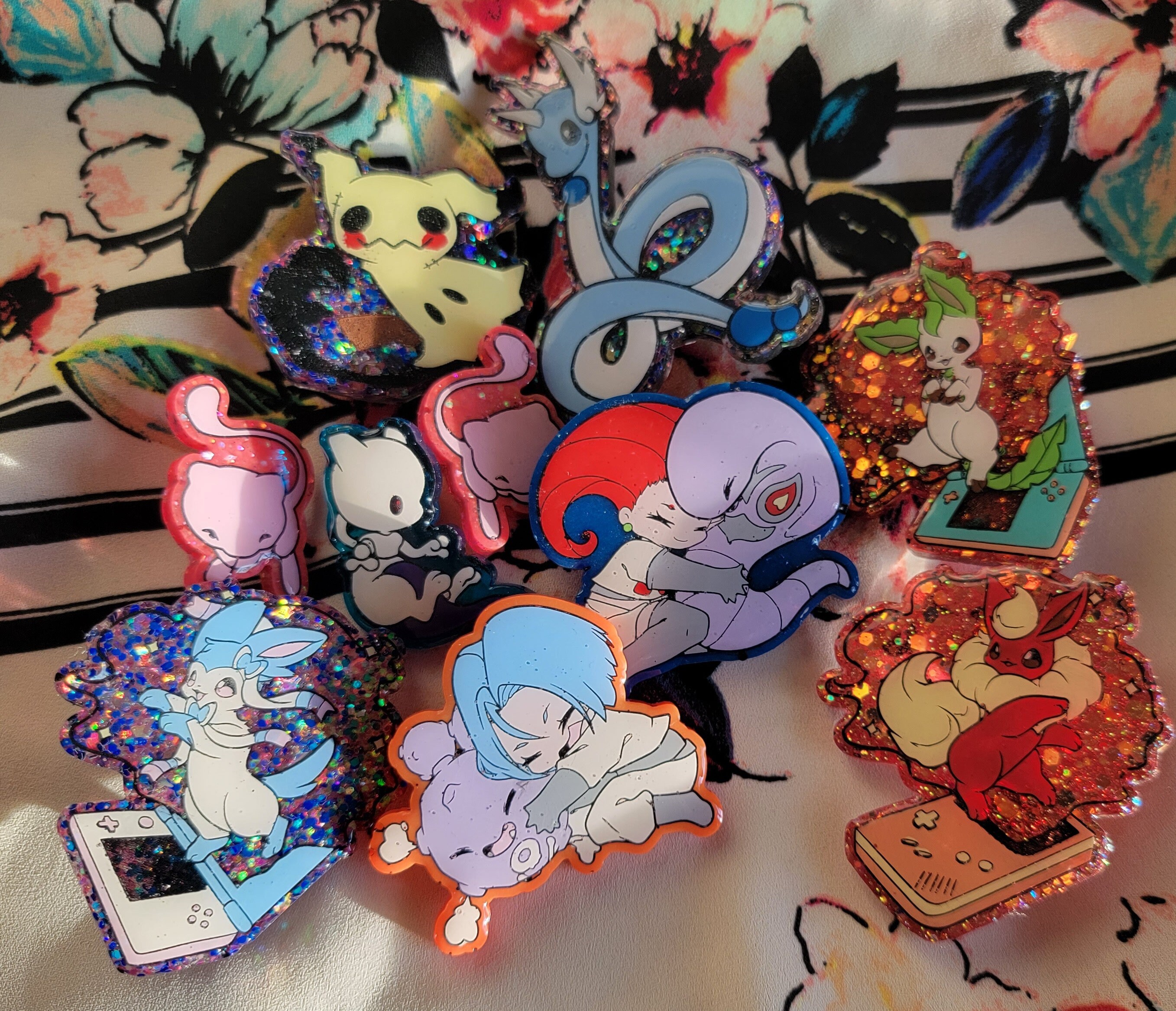 Mew or Mewtwo Pins - Etsy