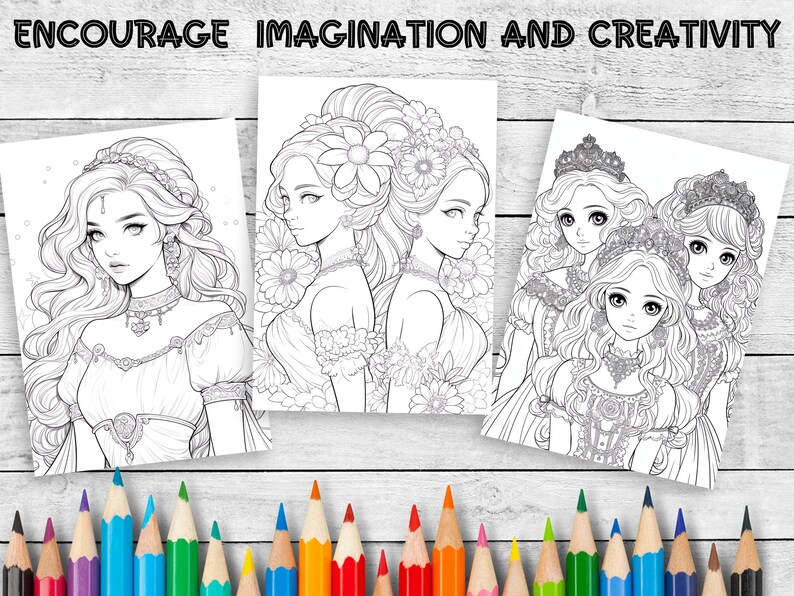176 Princess Coloring Pages for Kids,printable Coloring Pages for Kids ...