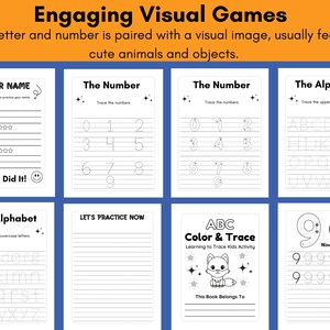 Printable Alphabet Letter Tracing Worksheet,number Tracing Worksheet ...