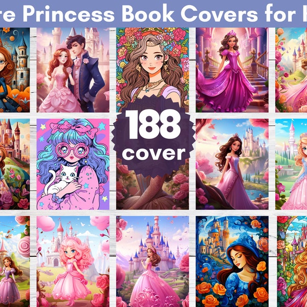 Princess Book - Etsy