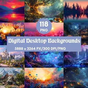 Realistic Digital Backgrounds,realistic Fantasy Desktop Background ...
