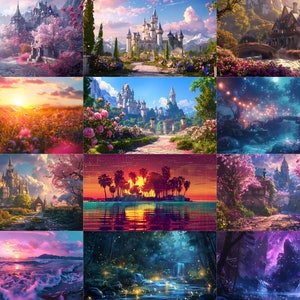 Realistic Digital Backgrounds,realistic Fantasy Desktop Background ...