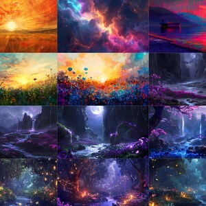 Realistic Digital Backgrounds,realistic Fantasy Desktop Background ...