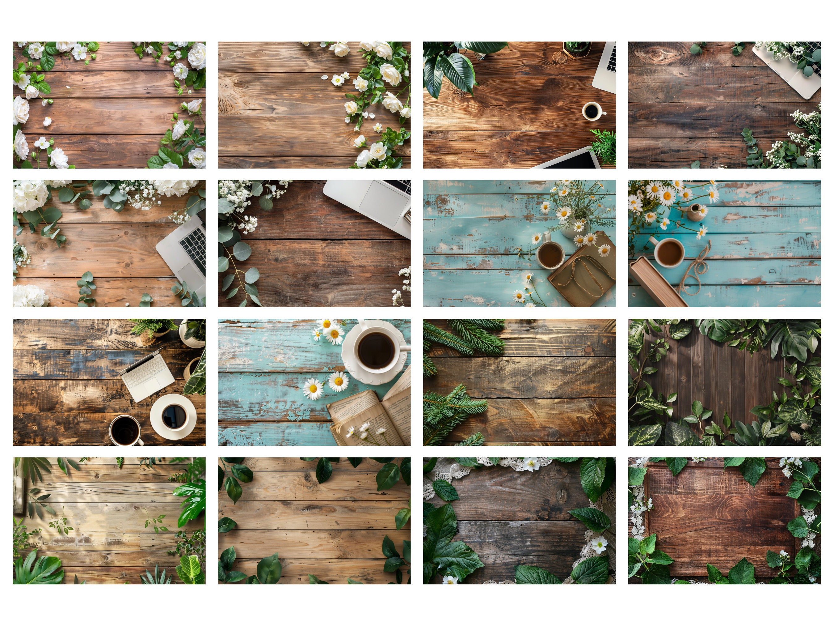 108 Flat Lay Background Mockup Bundle,table Flat Lay Mock Up,scene ...