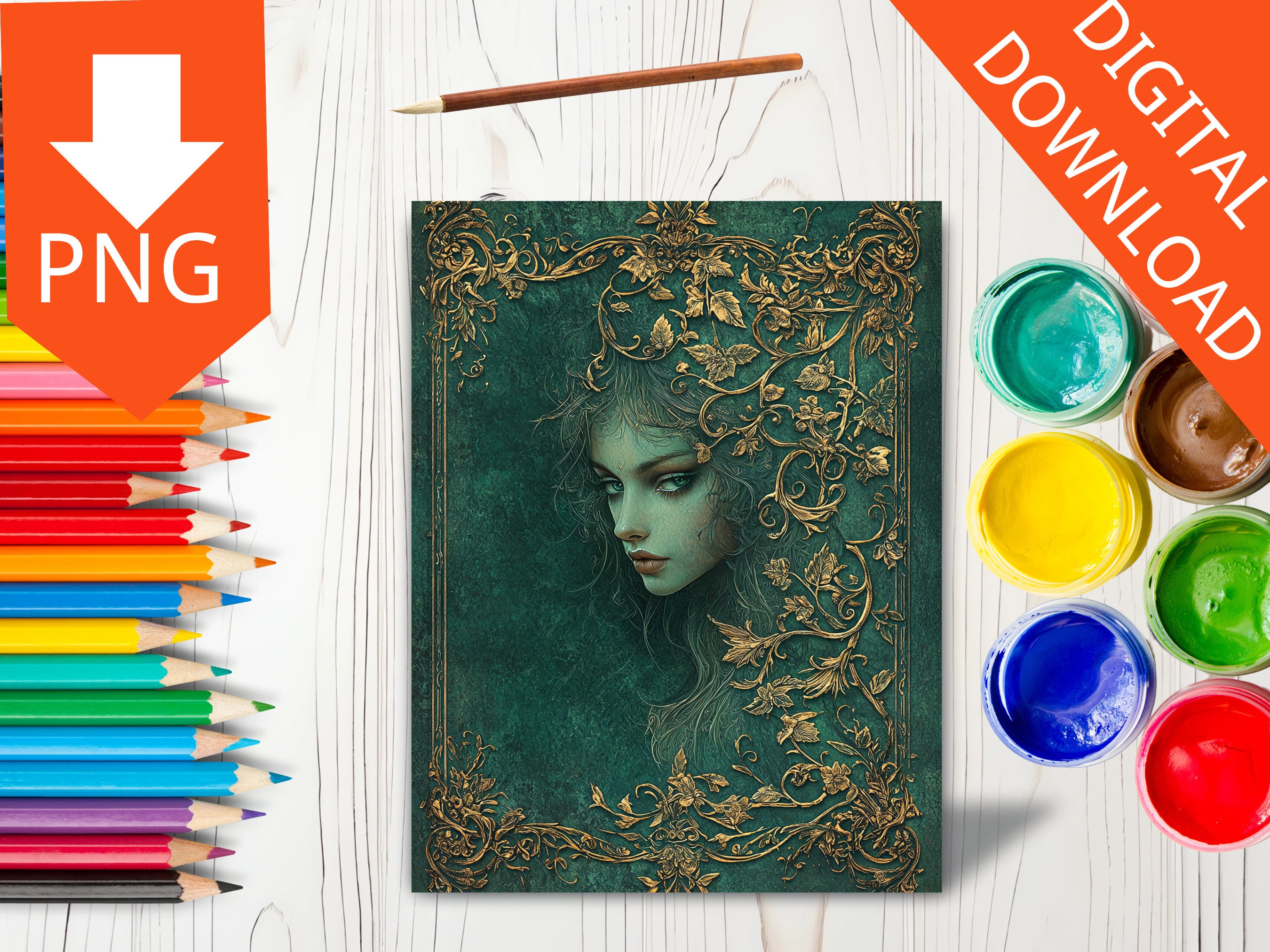 94 Ornate Gold Book Covers,printable Decorative Gilded Book Covers ...