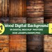 191 Rustic Wood Digital Paper,wood Backdrop, Printable Wood Digital ...
