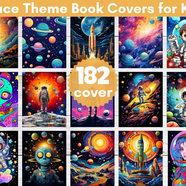 Kids Outer Space Book - Etsy