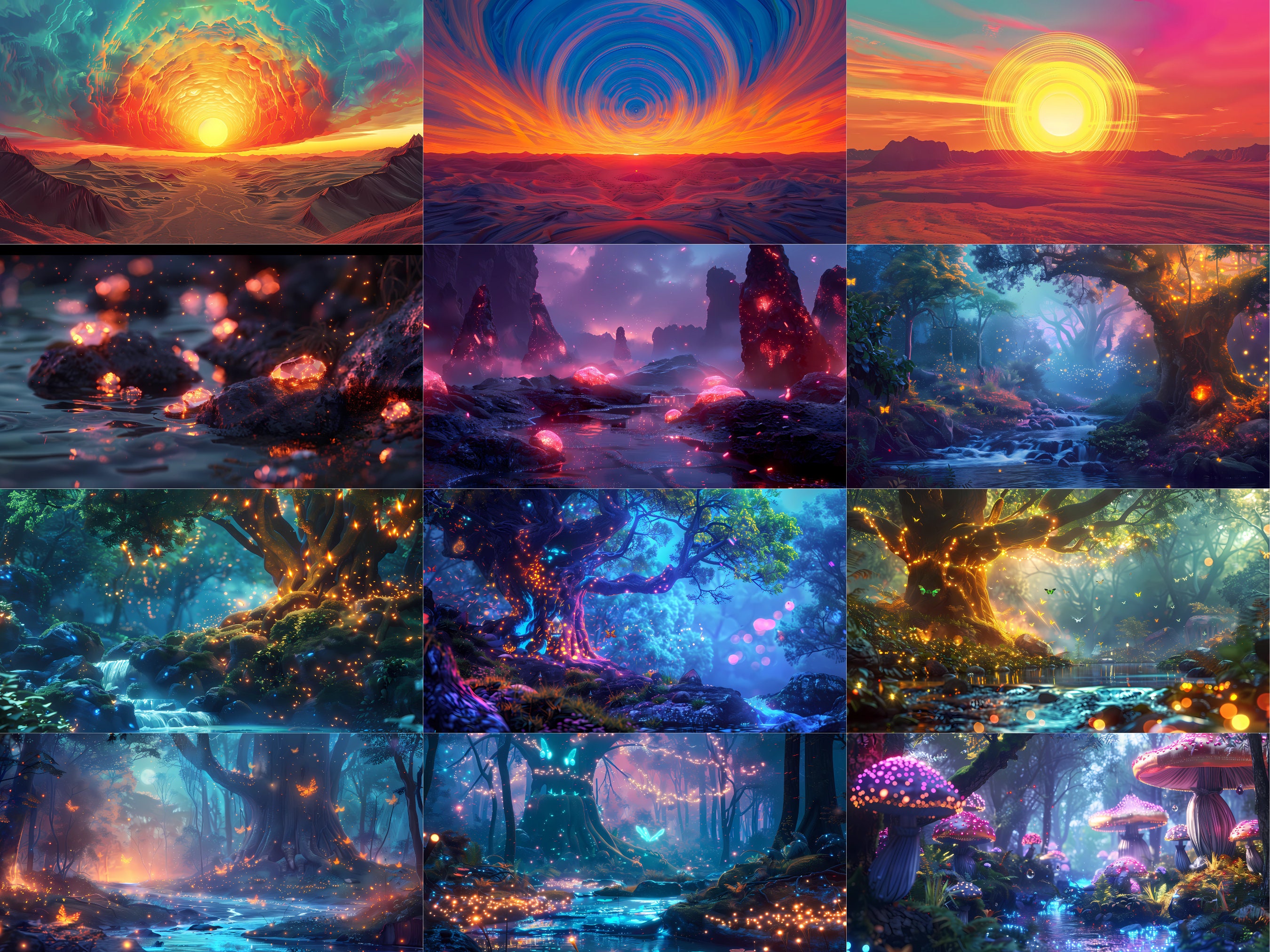 Realistic Digital Backgrounds,realistic Fantasy Desktop Background ...