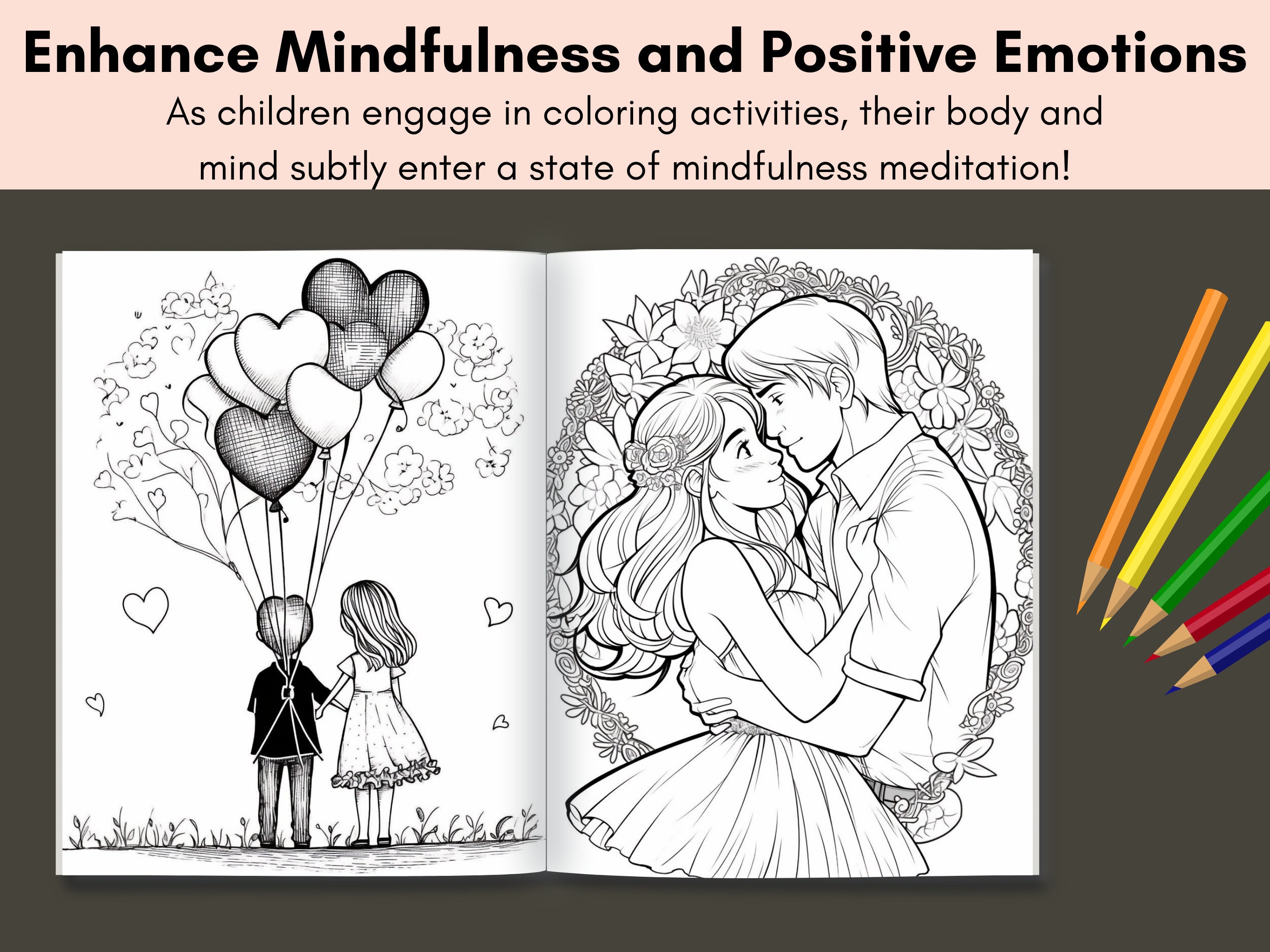 141 Valentine's Day Coloring Pages for Kids,valentine Coloring Sheets ...