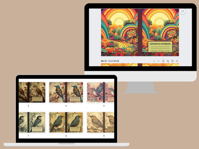 100 Editable Antique Book Cover Bundle,vintage Canva Book Cover ...