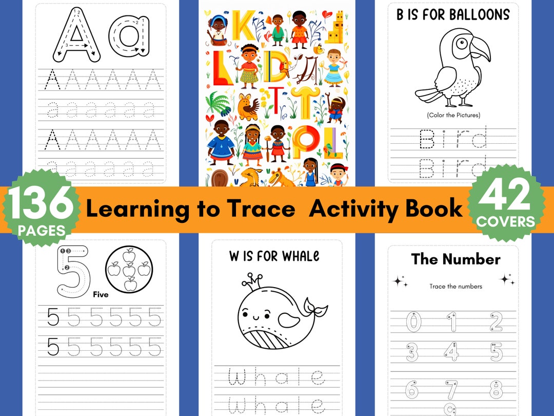 Printable Alphabet Letter Tracing Worksheet,number Tracing Worksheet ...