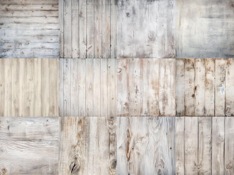 162 White Rustic Wood Digital Paper,wood Backdrop,wood Digital ...