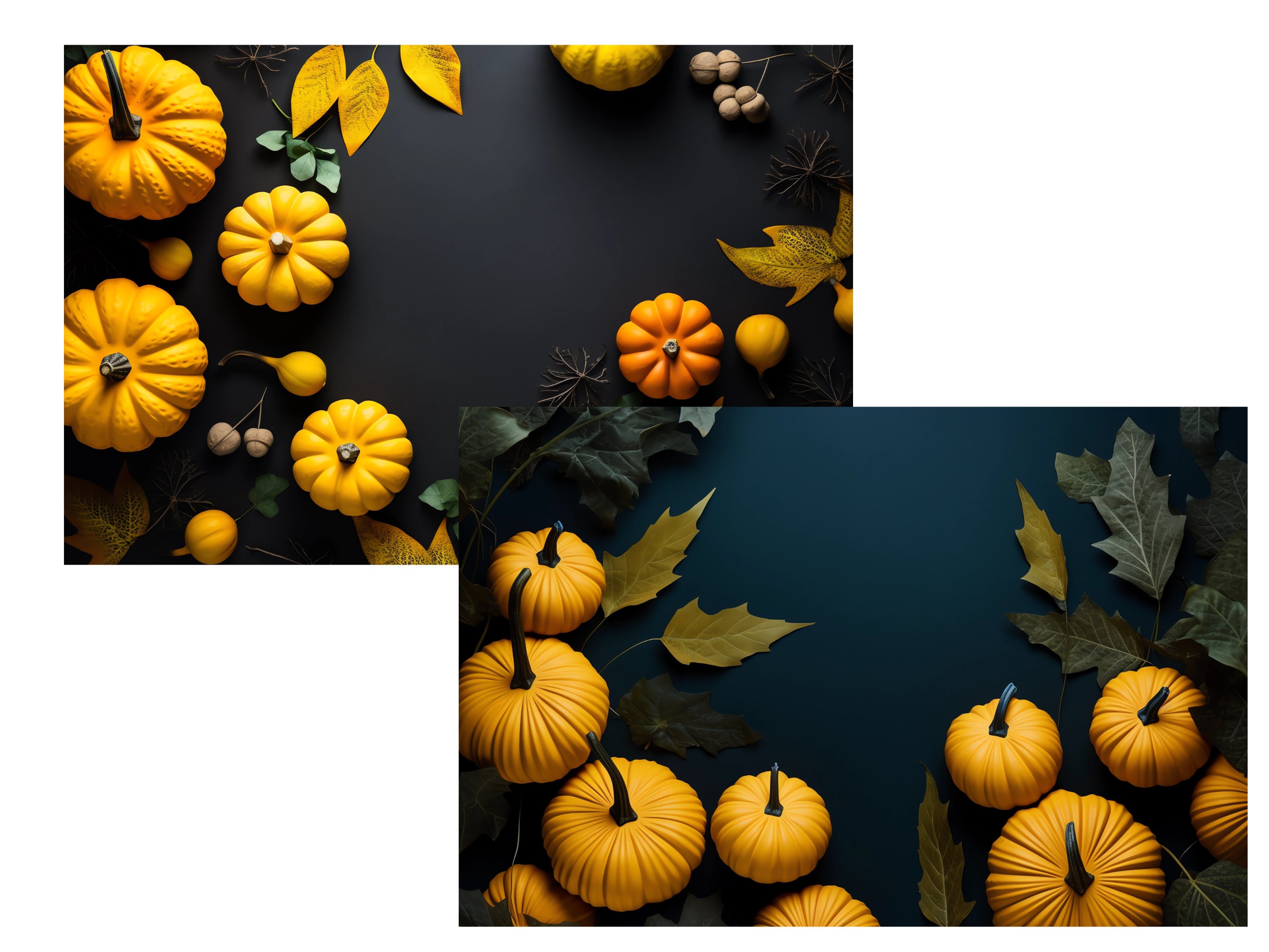 Thanksgiving Background Mockup Flat Lay,fall Product Mockup Background ...
